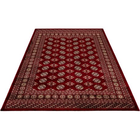 Tapis d'orient rouge rectangle Mara