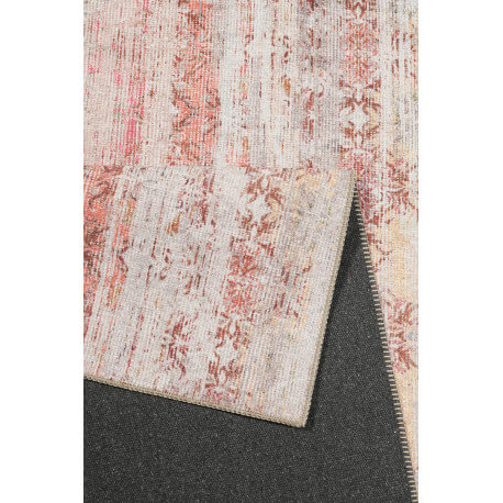 Tapis rose vintage de salon Sunset in Faro Wecon Home